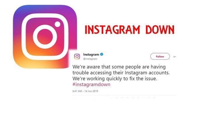 Instagram Down, Netizen Keluhkan Akun Mendadak Kena Suspend