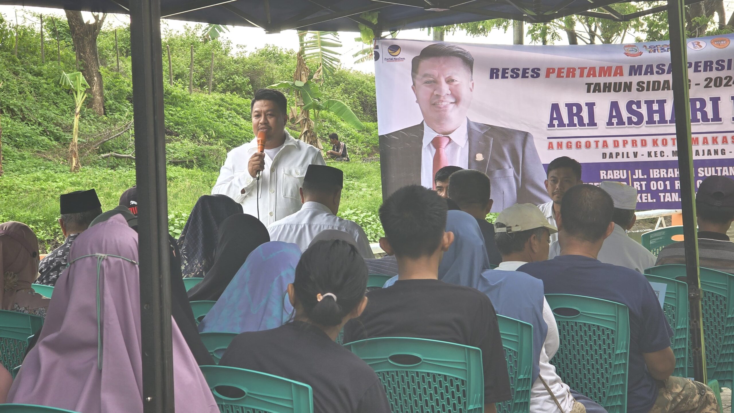 Temu Konstituen, Ketua Fraksi NasDem Ari Ashari Ilham Terima Aspirasi ...