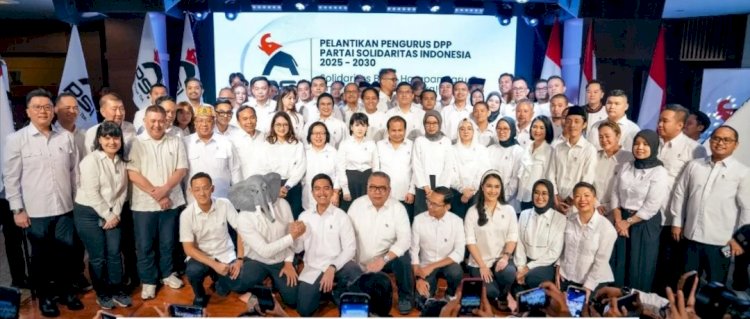 Bapak "J" Ketua Dewan Pembina, Ini Daftar Lengkap Pengurus PSI 2025-2030